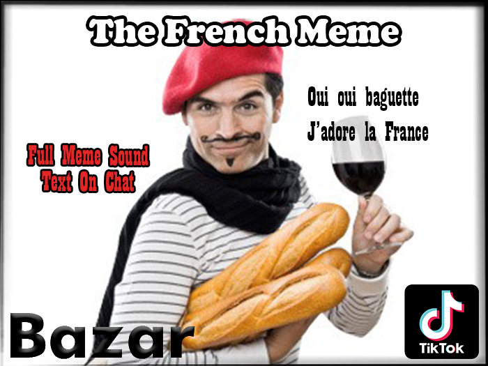 Second Life Marketplace - BAZAR - French Meme Gesture